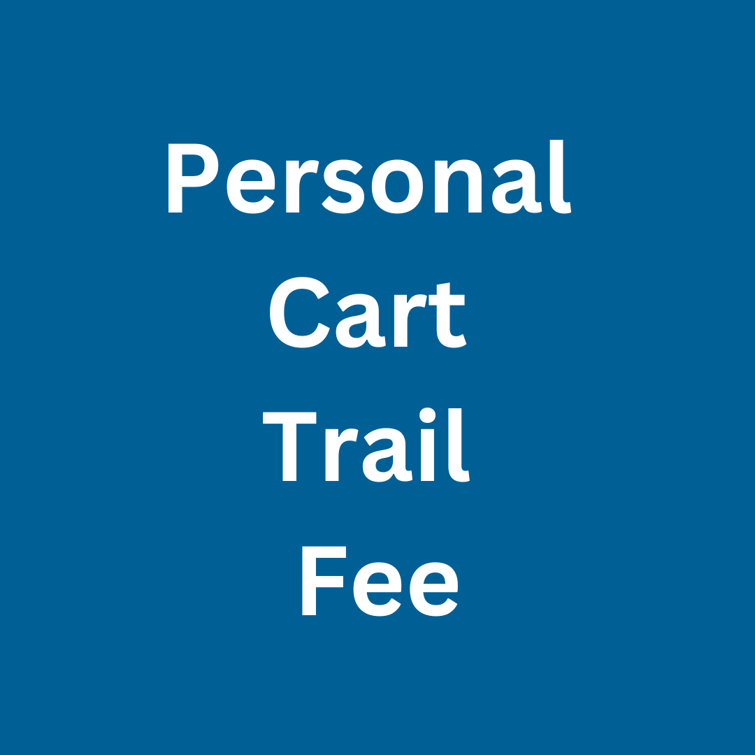 Personal Cart Trail Pass - Glacier View Golf Course
